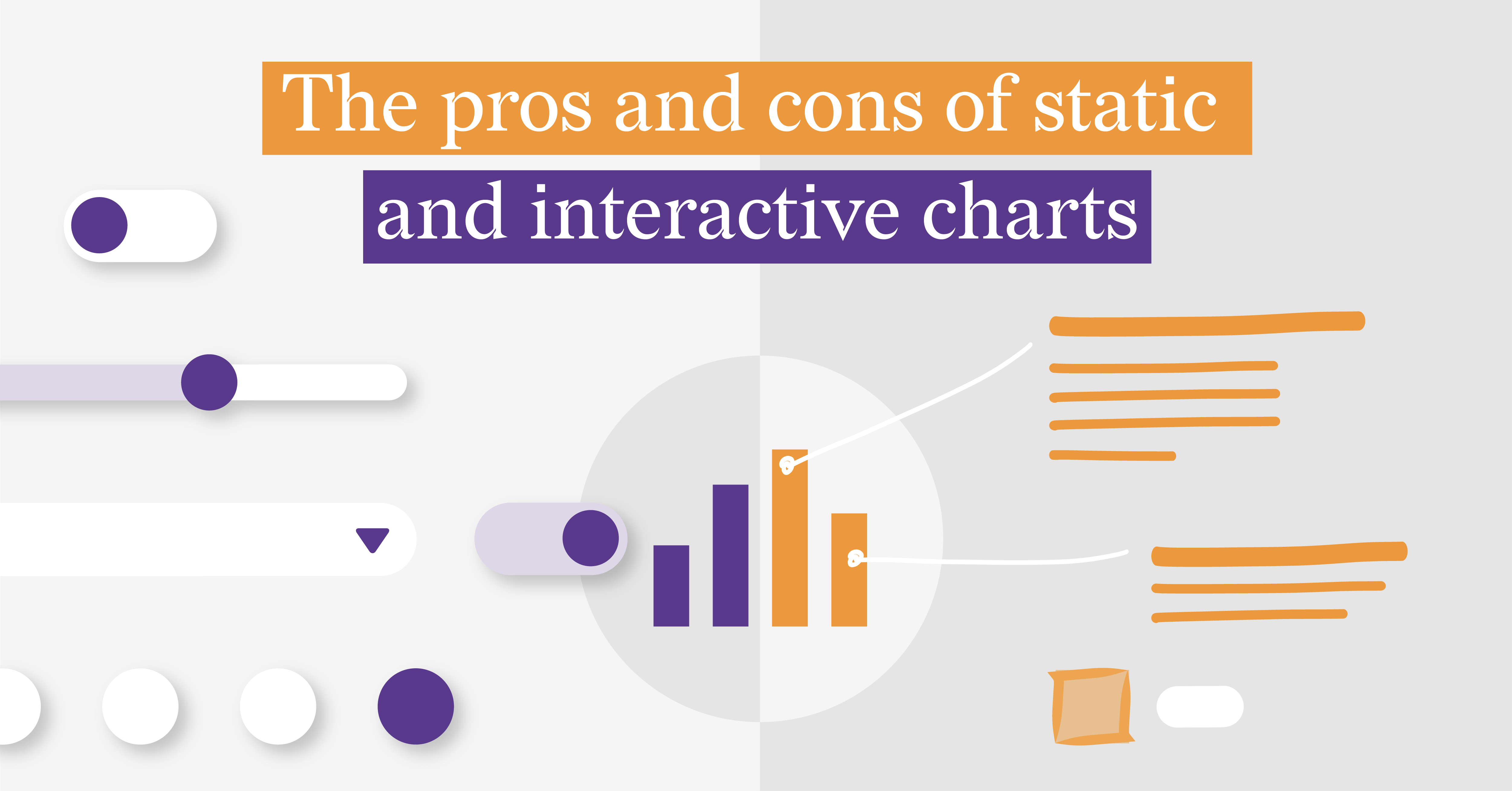 To click or not to click: static vs. interactive charts